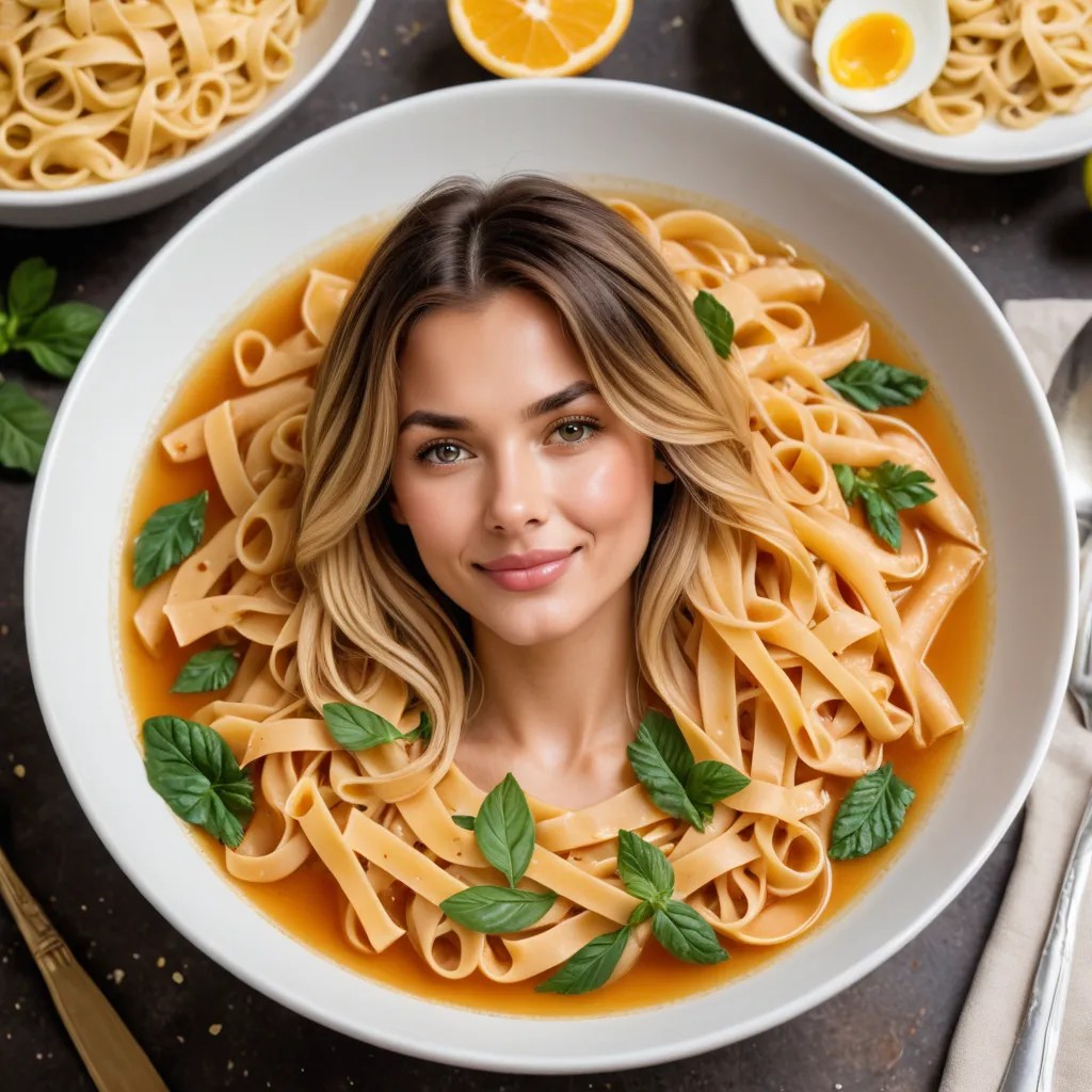 Chicken Broth with Pasta Avatar Maker From Photo (Free Online & AI-Powered)